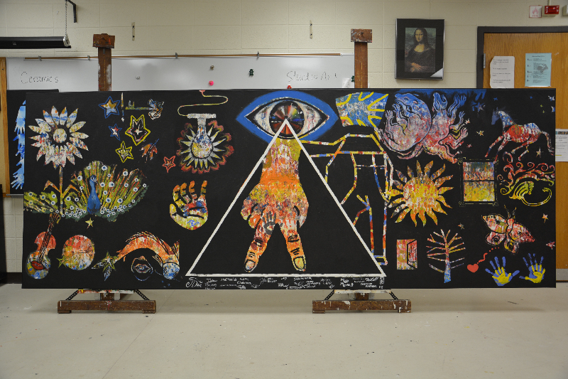 DeVIA 2013 mural restretched